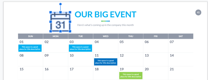 How to Quickly Customize a Google Slides Calendar Template | Envato Tuts+
