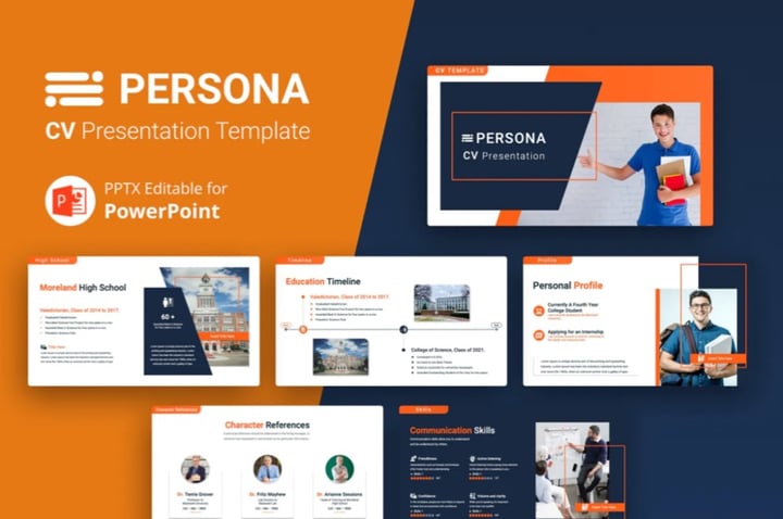 How to Make Your Resume in PowerPoint +Video (CV in PPT Format ...