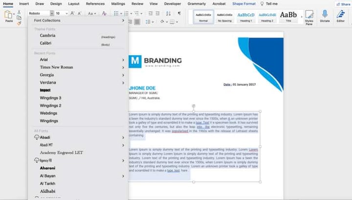 How to Quickly Create & Save a Microsoft Word Template | Envato Tuts+