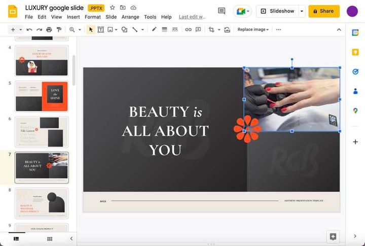 How to Make Aesthetic Looking Google Slides Presentation Designs for ...