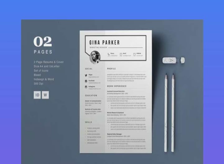 Best in 2025: 15 Professional Resume CV Design Templates (Cool + Modern ...