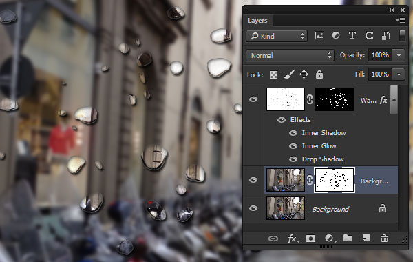 How to Create Realistic Water Drop Reflections in Adobe Photoshop ...