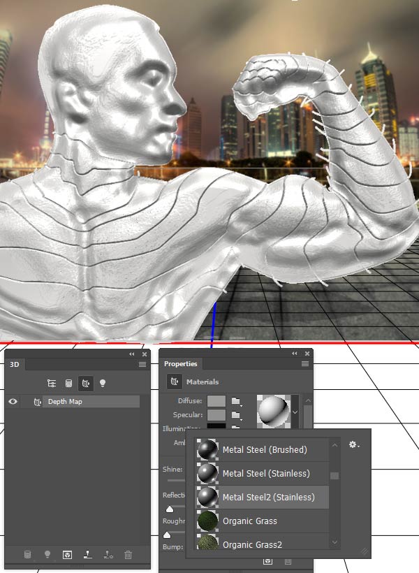 Colossus: How to Turn Skin to Metal in Adobe Photoshop | Envato Tuts+