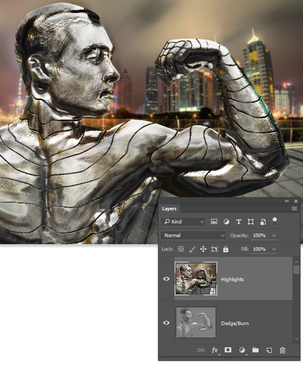 Colossus: How to Turn Skin to Metal in Adobe Photoshop | Envato Tuts+