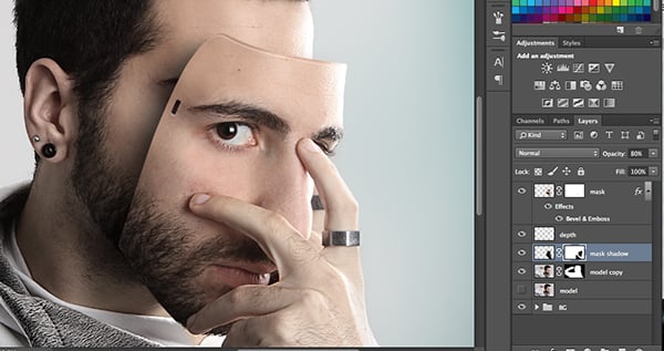 How to Create a Portrait Mask Illusion With Photoshop | Envato Tuts+