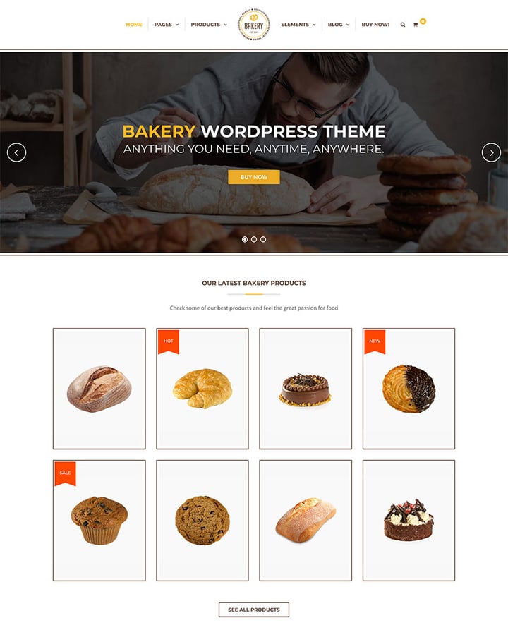 20 Best Premium and Free WordPress Bakery Themes for 2025 | Envato Tuts+