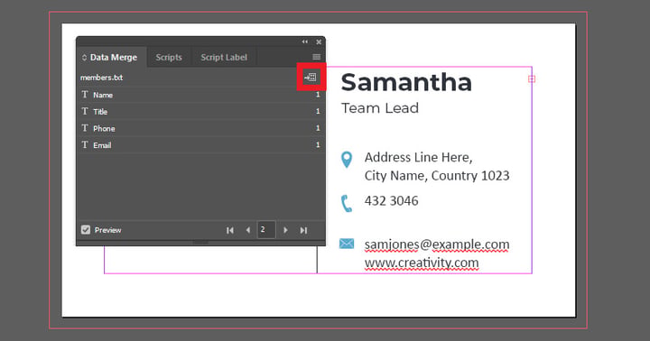 How to Use Data Merge in InDesign | Envato Tuts+
