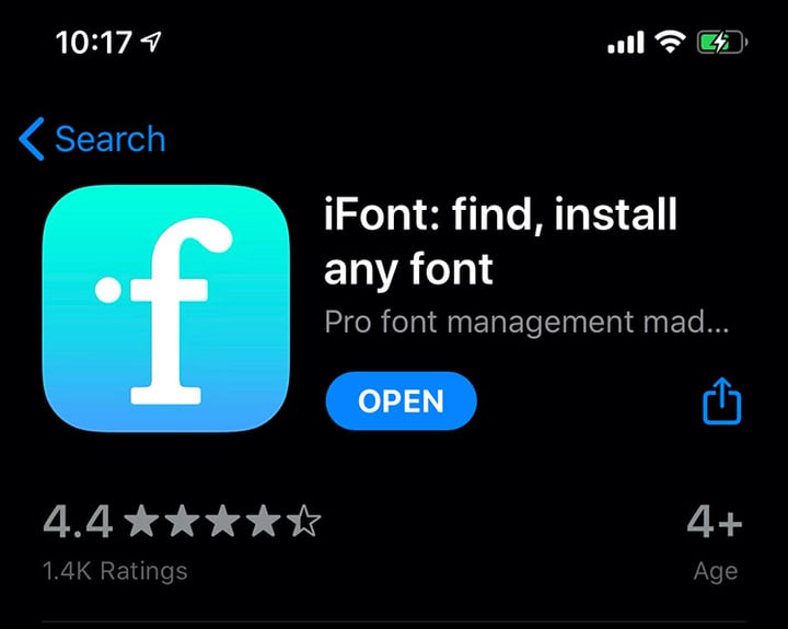Cómo instalar fuentes en un iPhone y en un iPad | Envato Tuts+
