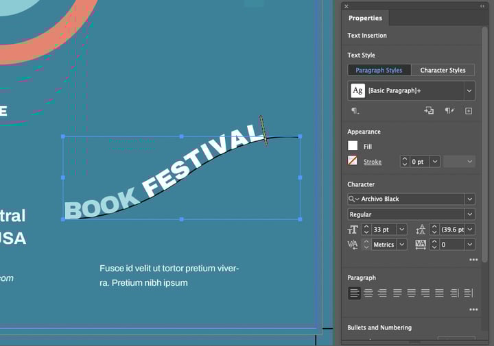 How to Create Type on a Path in InDesign | Envato Tuts+