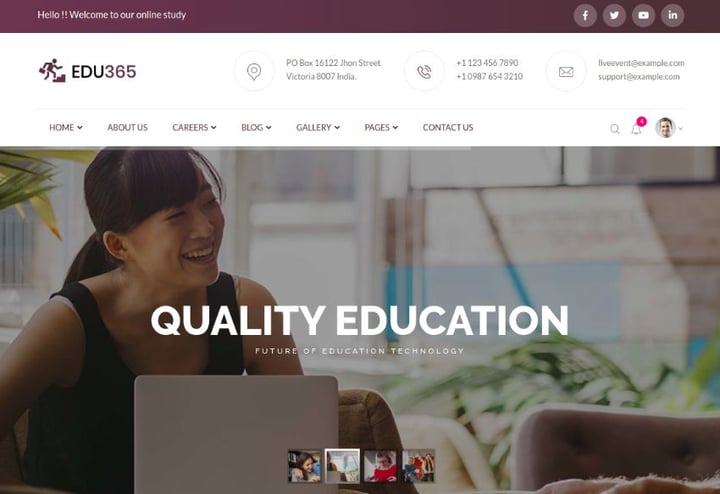 14 Best University Website Templates (HTML) | Envato Tuts+