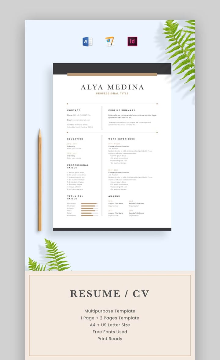 35+ Best Free Modern Teacher Resume Templates (2022)