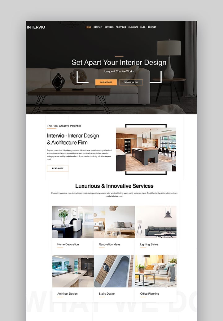 30 Best Interior Design WordPress Themes (Free & Premium) | Envato Tuts+