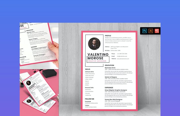 35+ Best Professional Business Resume Templates (Company CVs 2025 ...