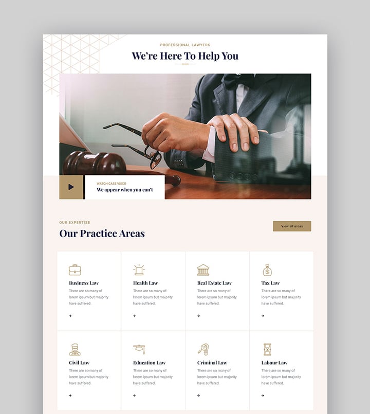 22 Top Responsive HTML Lawyer (Law Firm) Website Templates for 2025 ...