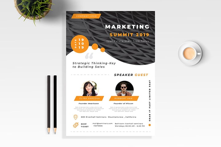 15+ Best Customizable Marketing Flyer Templates for 2023 | Envato Tuts+