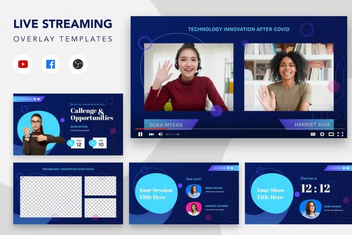 35+ Best Twitch Stream "Starting Soon" Overlays | Envato Tuts+