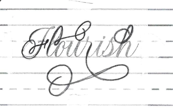 How to Do Calligraphy Flourishes (Tips + Rules)