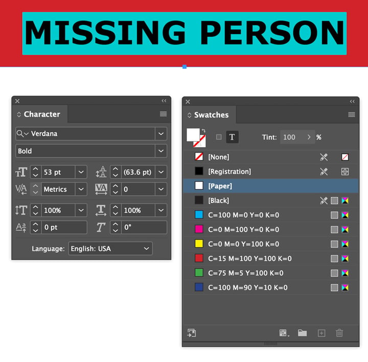 How to Make a Missing Person Flyer (Free Template Download) | Envato Tuts+
