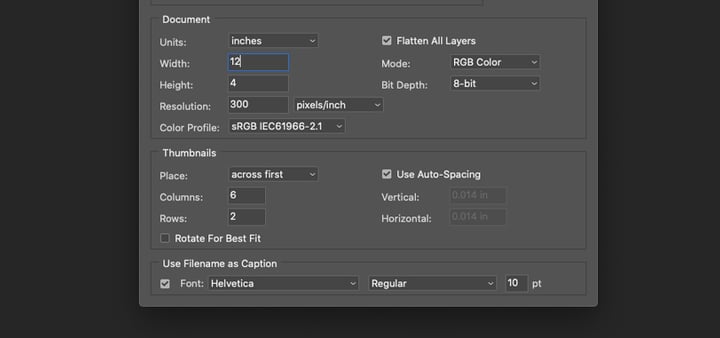 How to Make a Contact Sheet in Photoshop | Envato Tuts+