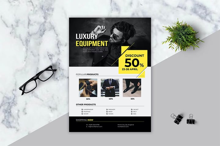 25+ Best New Product Flyer Design Templates (Examples 2023) | Envato Tuts+