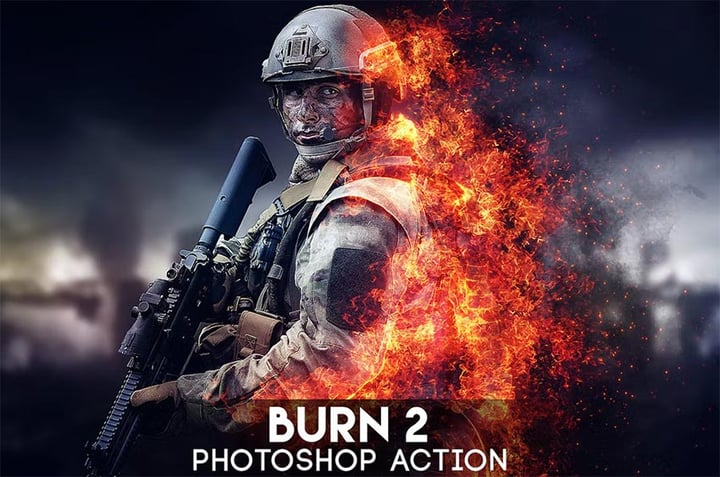 22 Best Fire Photoshop Actions (Fire Text Styles and Photo Effects ...