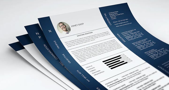 39+ Best Photoshop Resume Templates (Photo Formats 2025) | Envato Tuts+