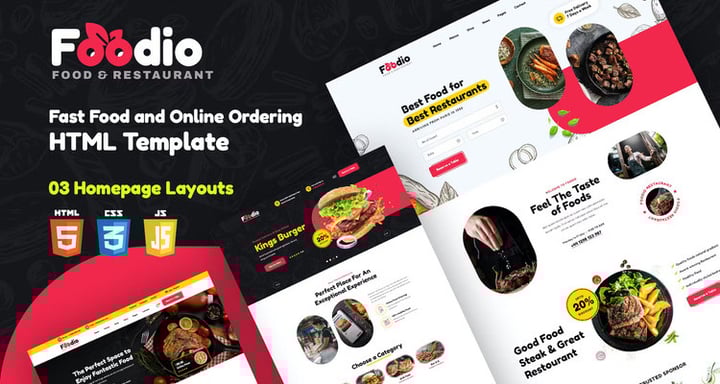 20 Best Responsive Restaurant Website Templates in HTML for 2025 ...