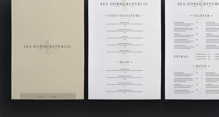20+ Cool Restaurant Menu Template Designs (Best Modern Designs for 2025 ...