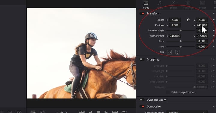 How to Crop and Zoom a Video in DaVinci Resolve | Envato Tuts+