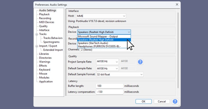 How to Record Audio on Desktop & With Microphone in Audacity | Envato Tuts+