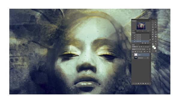 Illustrate a Dramatic, Feather-Infused Portrait in Adobe Photoshop ...
