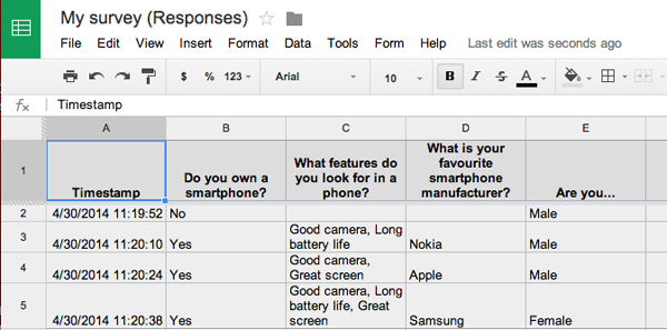 Cómo crear una encuesta en Google Docs | Envato Tuts+