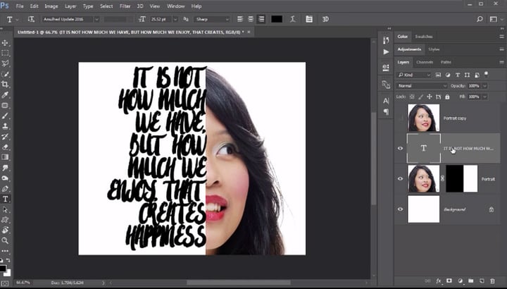 Photoshop in 60 Seconds: How to Create a Portrait Quote | Envato Tuts+