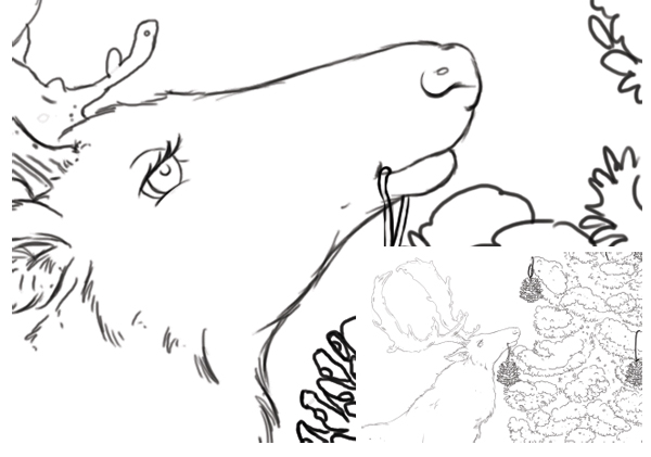 Create a Winter Scene in Adobe Photoshop: The Digital Painting | Envato ...