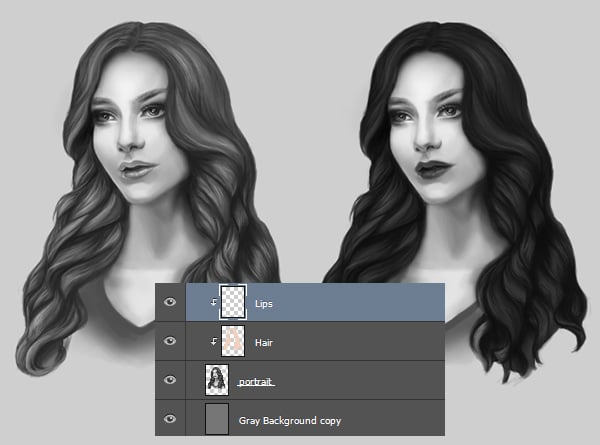 How to Create Dramatic Lighting in Your Digital Painting Portraits ...