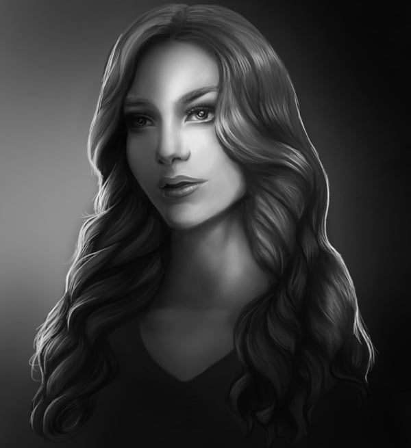 How to Create Dramatic Lighting in Your Digital Painting Portraits ...