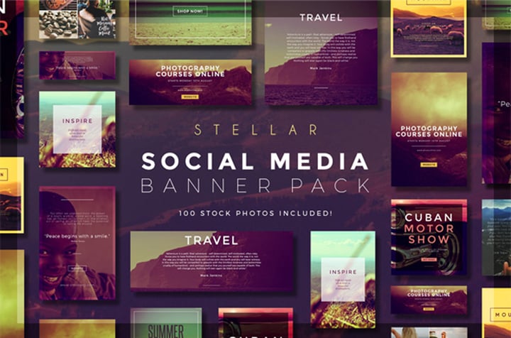 39 Best Social Media Banner Templates | Envato Tuts+