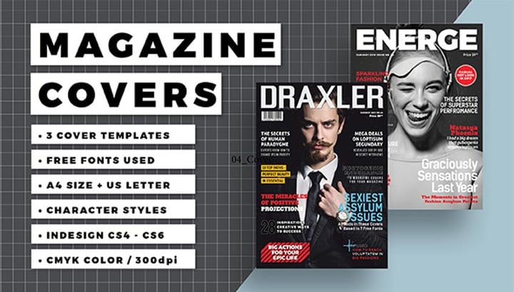28 Best Magazine Cover Templates (InDesign & Photoshop PSD) | Envato Tuts+