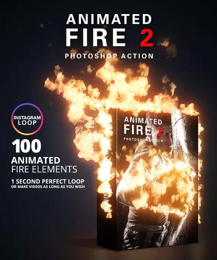 22 Best Fire Photoshop Actions (Fire Text Styles and Photo Effects)