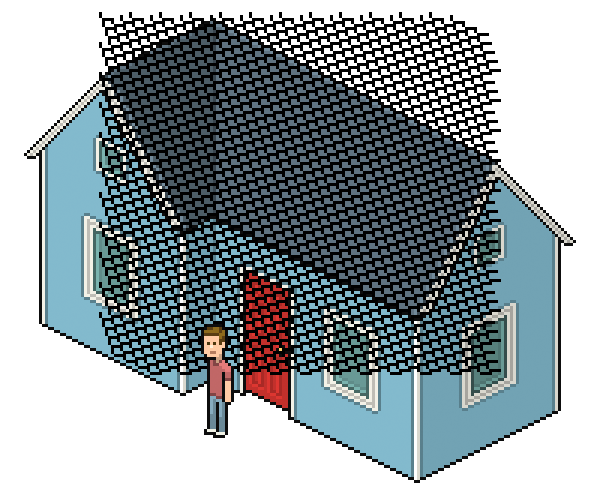 Create an Isometric Pixel Art House in Adobe Photoshop | Envato Tuts+