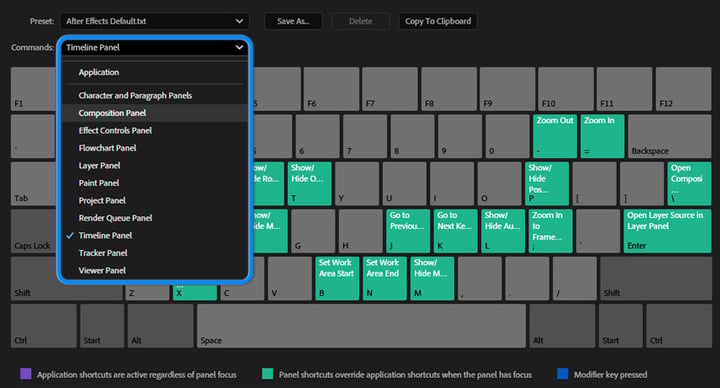 After Effects keyboard shortcuts: Cheat sheet for animators | Envato Tuts+