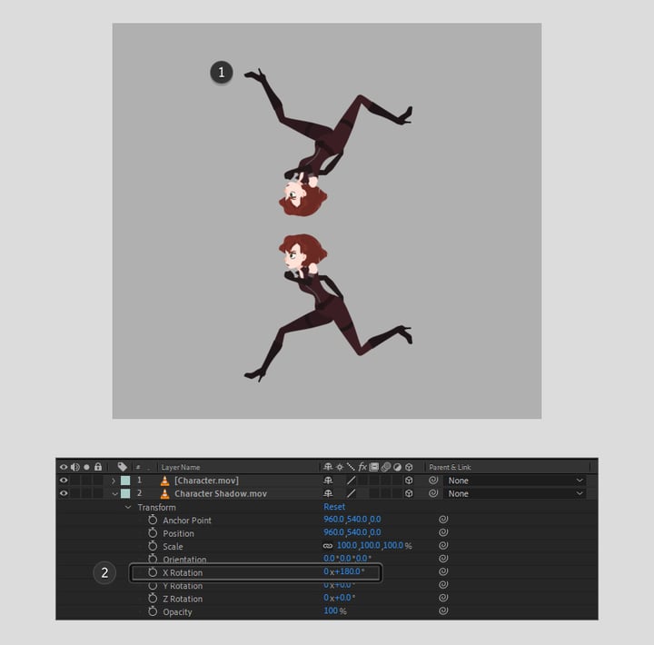 How to Add Soft Shadow Effects to Cartoon Animation Using After Effects ...