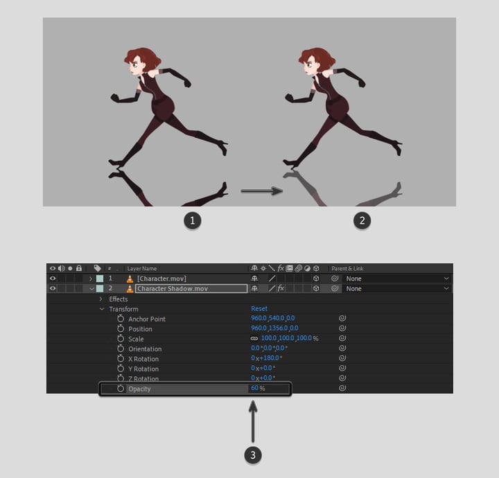 How to Add Soft Shadow Effects to Cartoon Animation Using After Effects