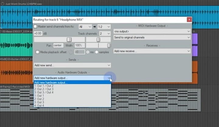How to Do Routing in Reaper | Envato Tuts+