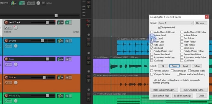 How to Use Reaper Folders and Groups | Envato Tuts+