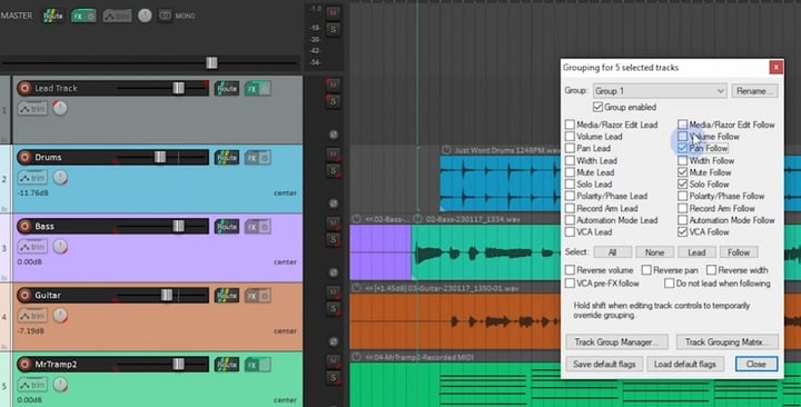 How to Use Reaper Folders and Groups | Envato Tuts+