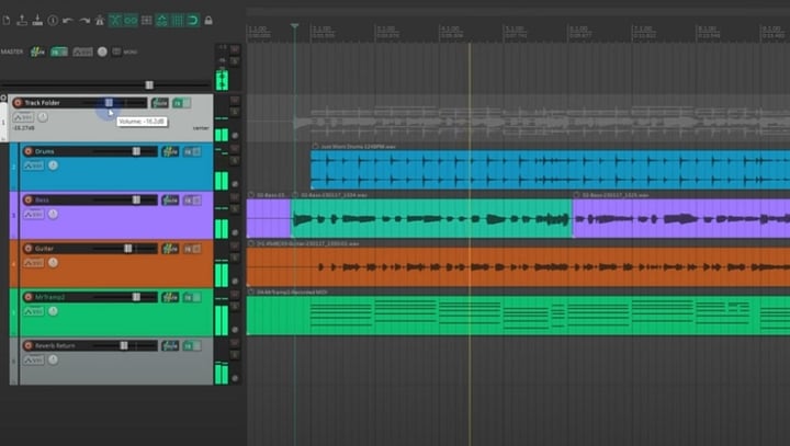 How to Use Reaper Folders and Groups | Envato Tuts+
