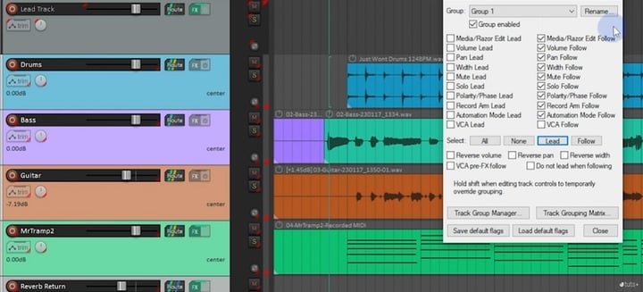 How to Use Reaper Folders and Groups | Envato Tuts+