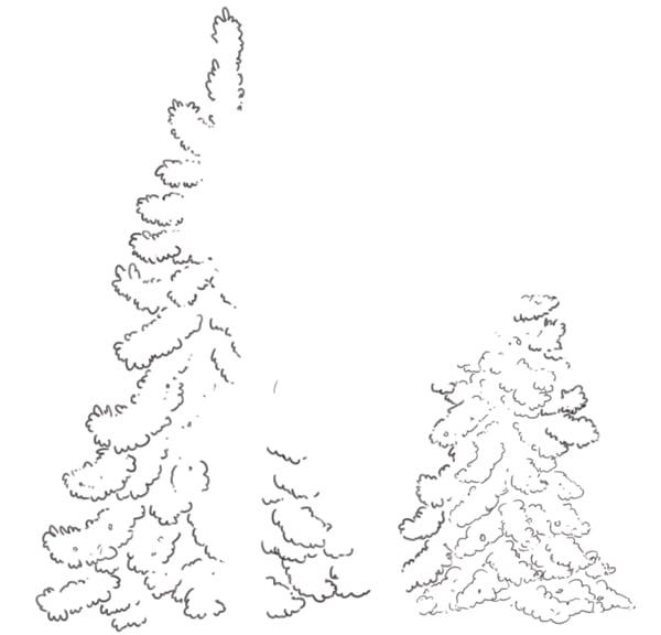 Create a Winter Scene in Adobe Photoshop: The Line Art | Envato Tuts+
