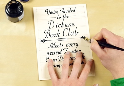The Different Types of Writing Fonts: Calligraphy Font Styles, Hand ...